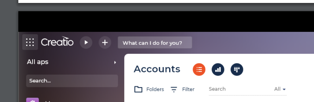 Dashboard Data On List View In Freedom Ui Community Creatio